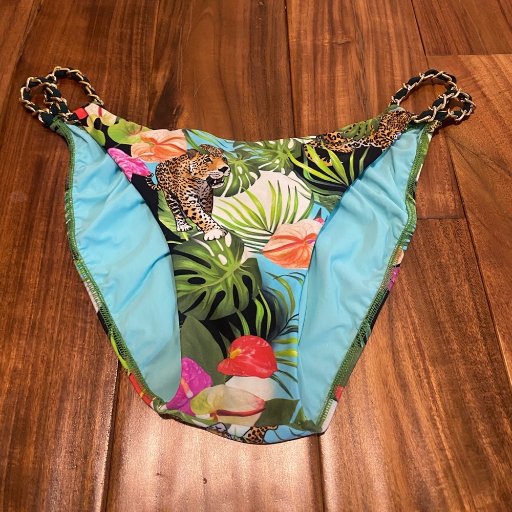 Rare Sauvage Swimwear Mariposa Double Chain Bikini Bo… - Gem
